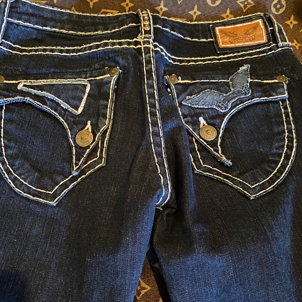 Robin’s Long Flap Jeans Women’s - Gem